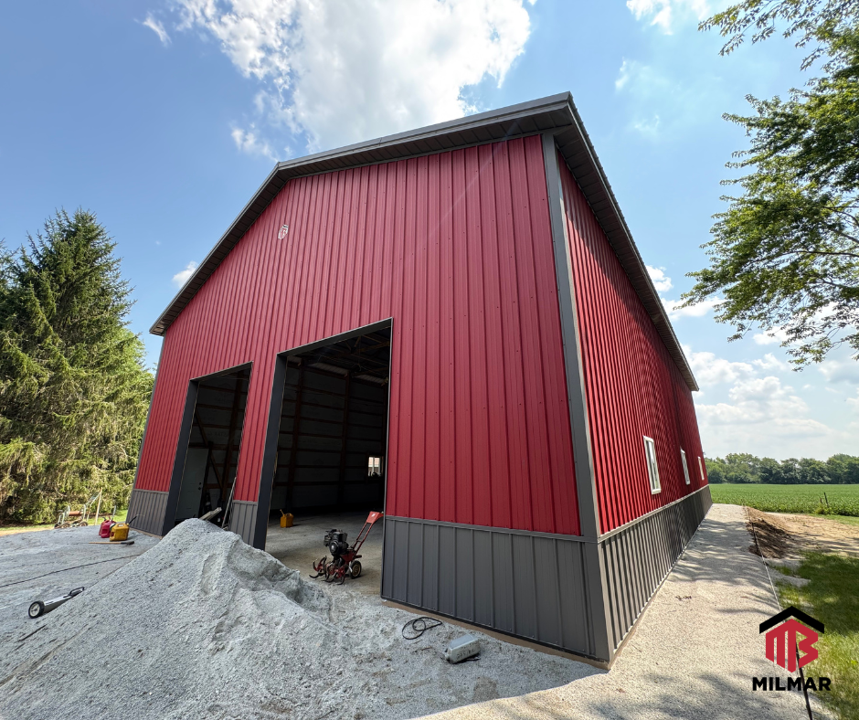 Detached Garage and Storage Barn, Lowell, Indiana