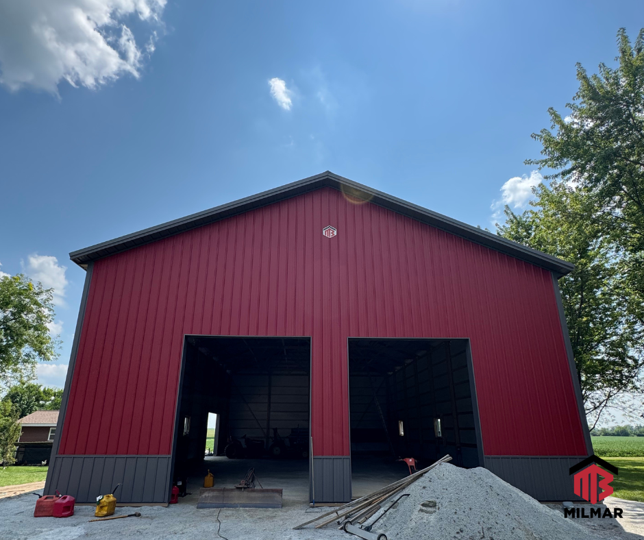 Detached Garage and Storage Barn, Lowell, Indiana