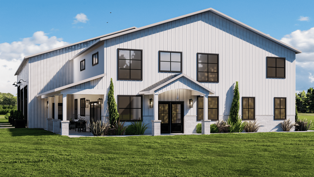 Milmar Buildings Barndominium Plans | The Red Lodge